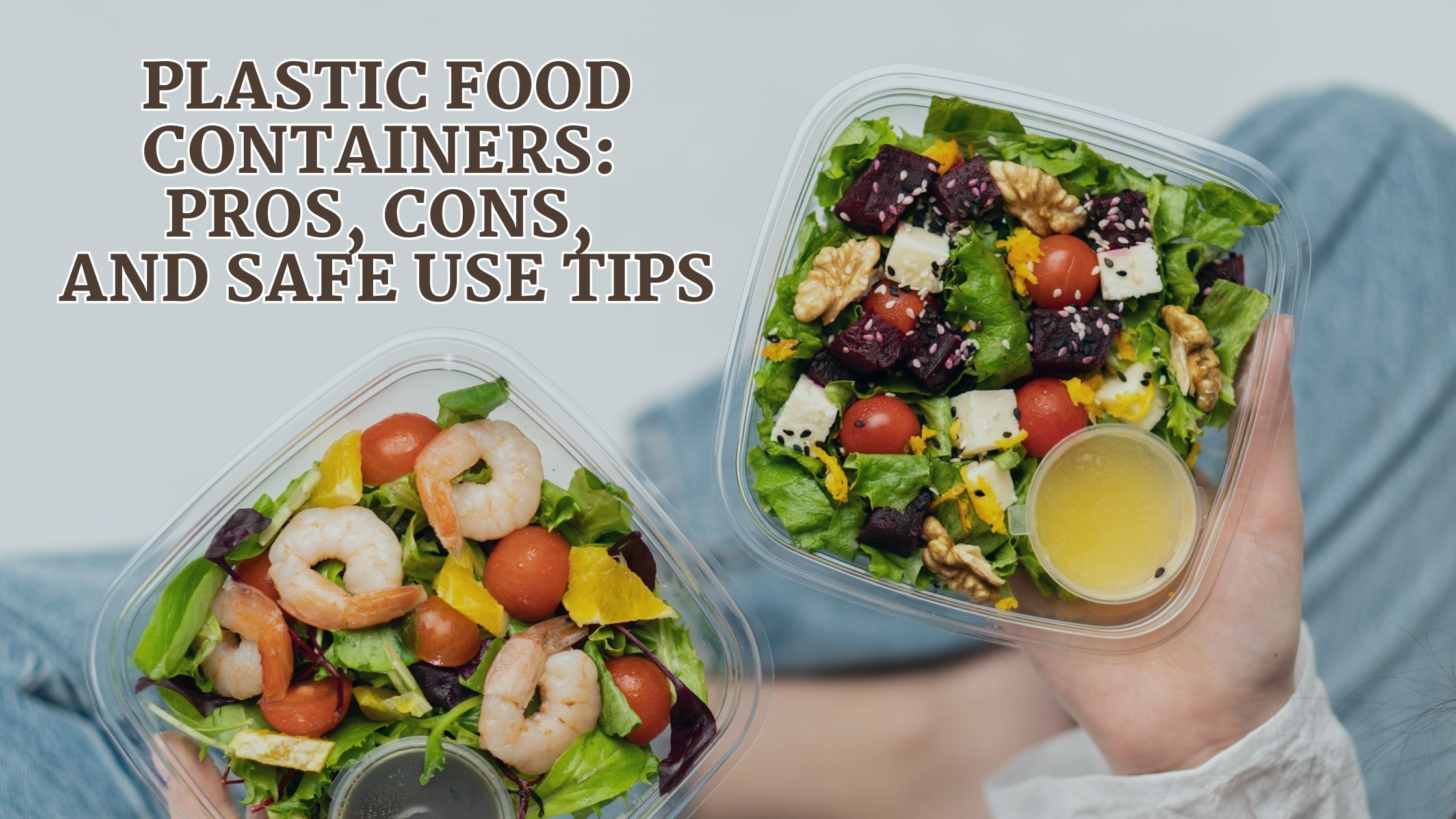 Plastic Food Containers: Pros, Cons, and Safety Tips – Food Packaging ...