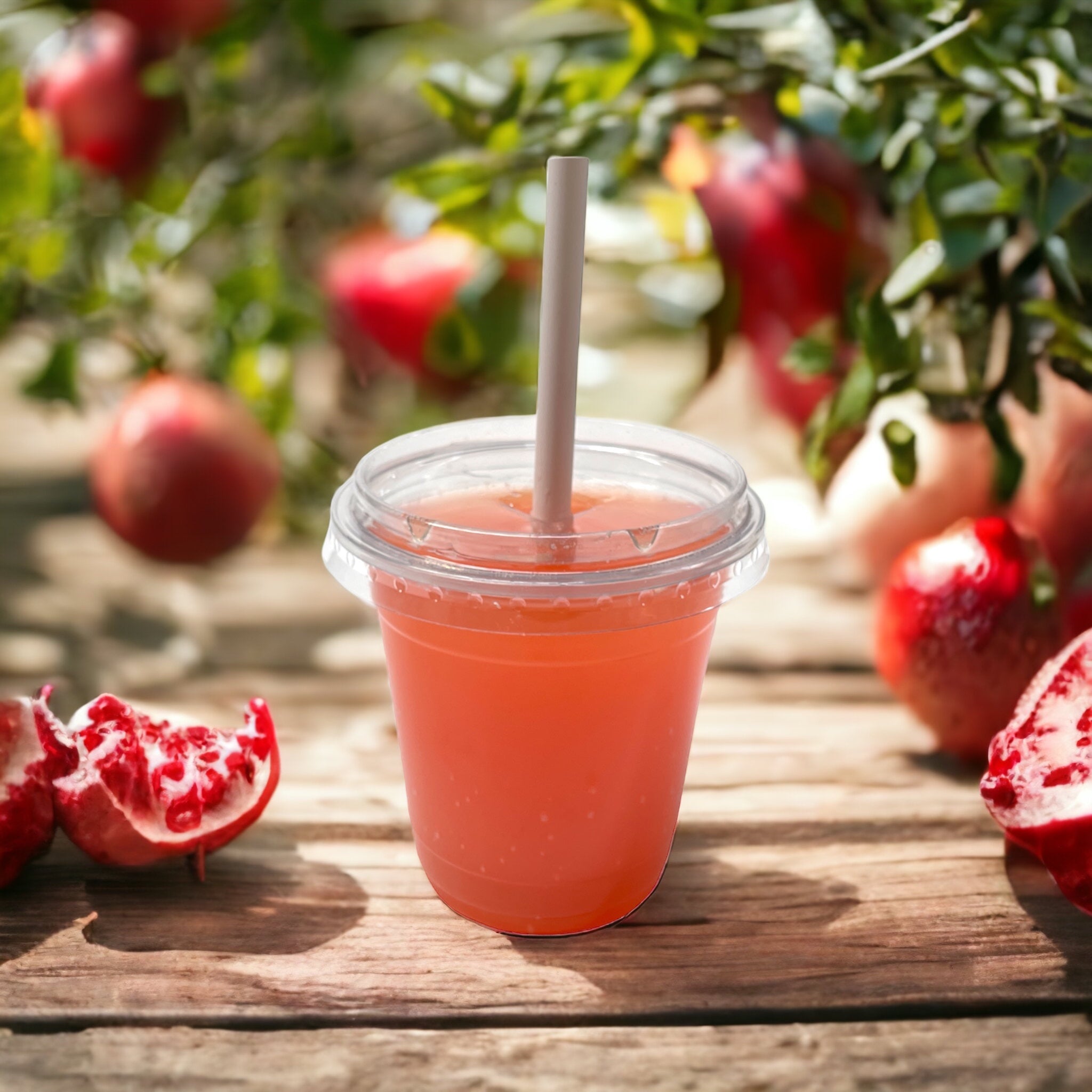 10oz Clear Plastic Smoothie Cups