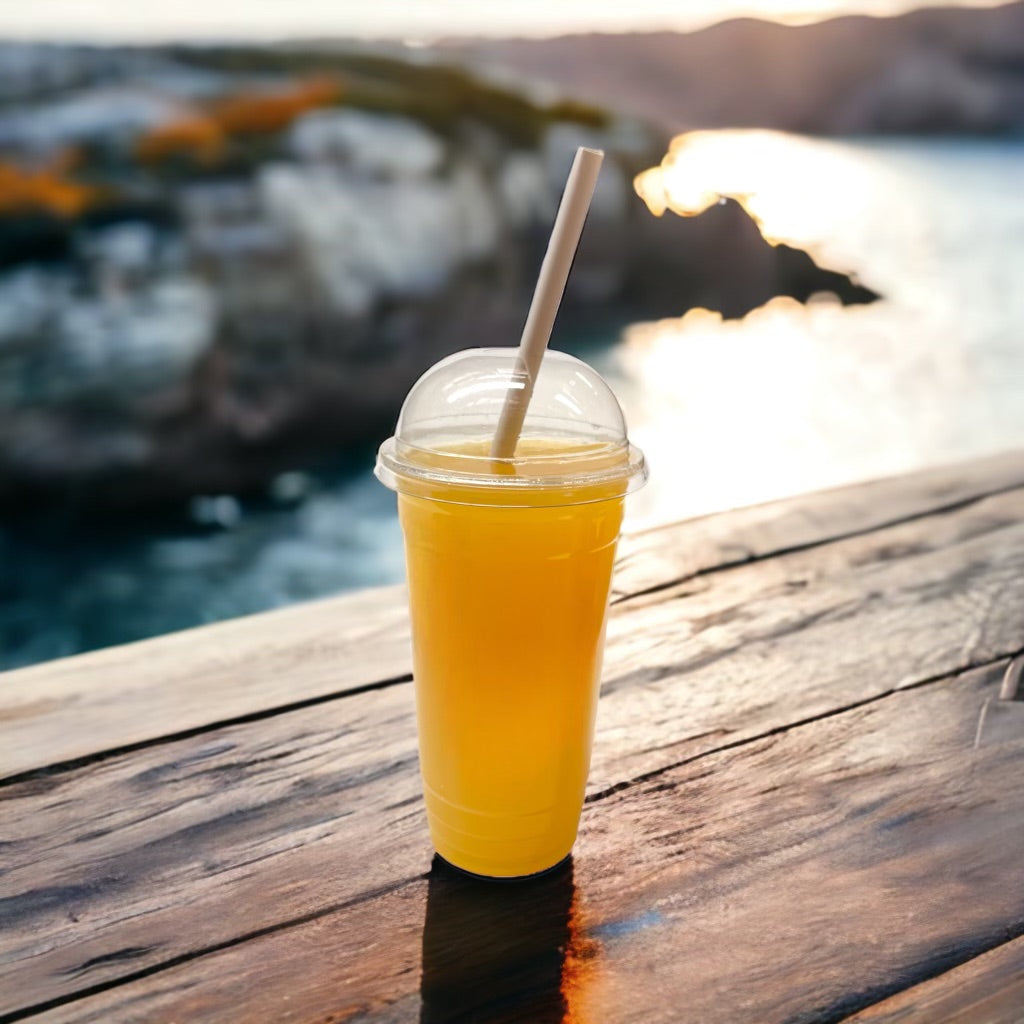 Clear Plastic Bottles and Smoothie Cup with Lids – Food Packaging Direct