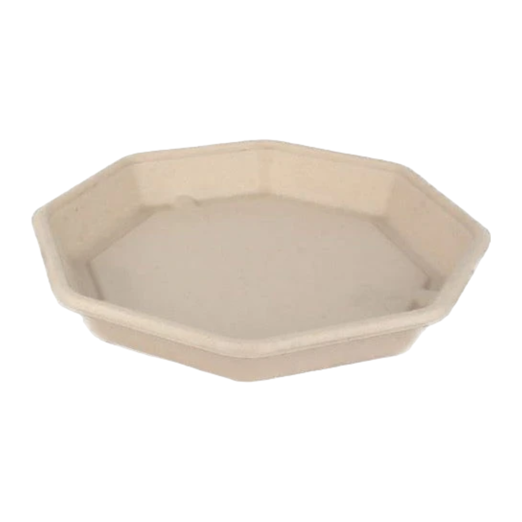 Sabert Octagonal Pulp Plate (Base) – Food Packaging Direct
