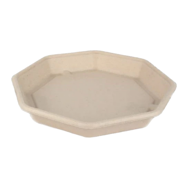 Sabert Octagonal Pulp Plate (Base) – Food Packaging Direct