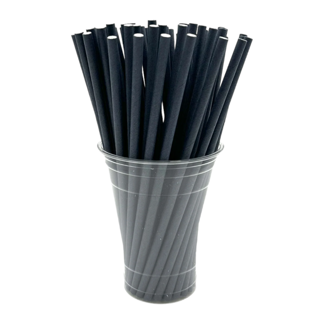 Buy Premium Black Paper Straws – Food Packaging Direct