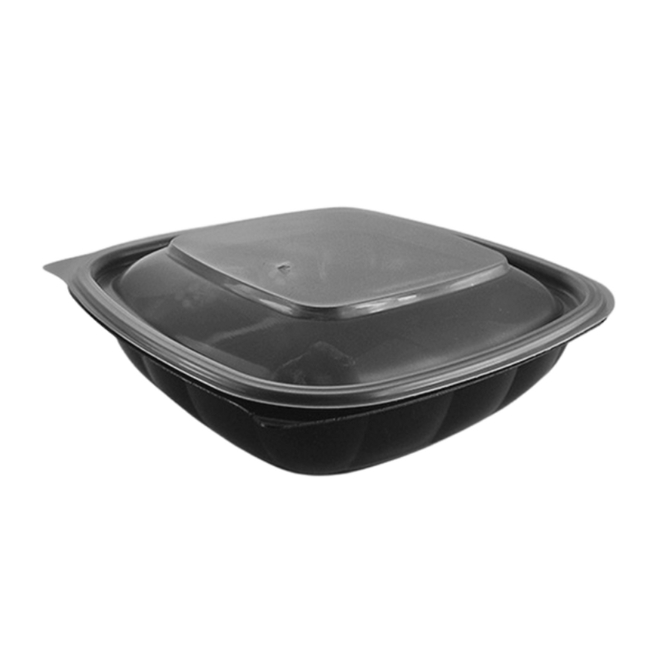 Buy 500cc Square Black Microwavable Container - Food Packaging Direct