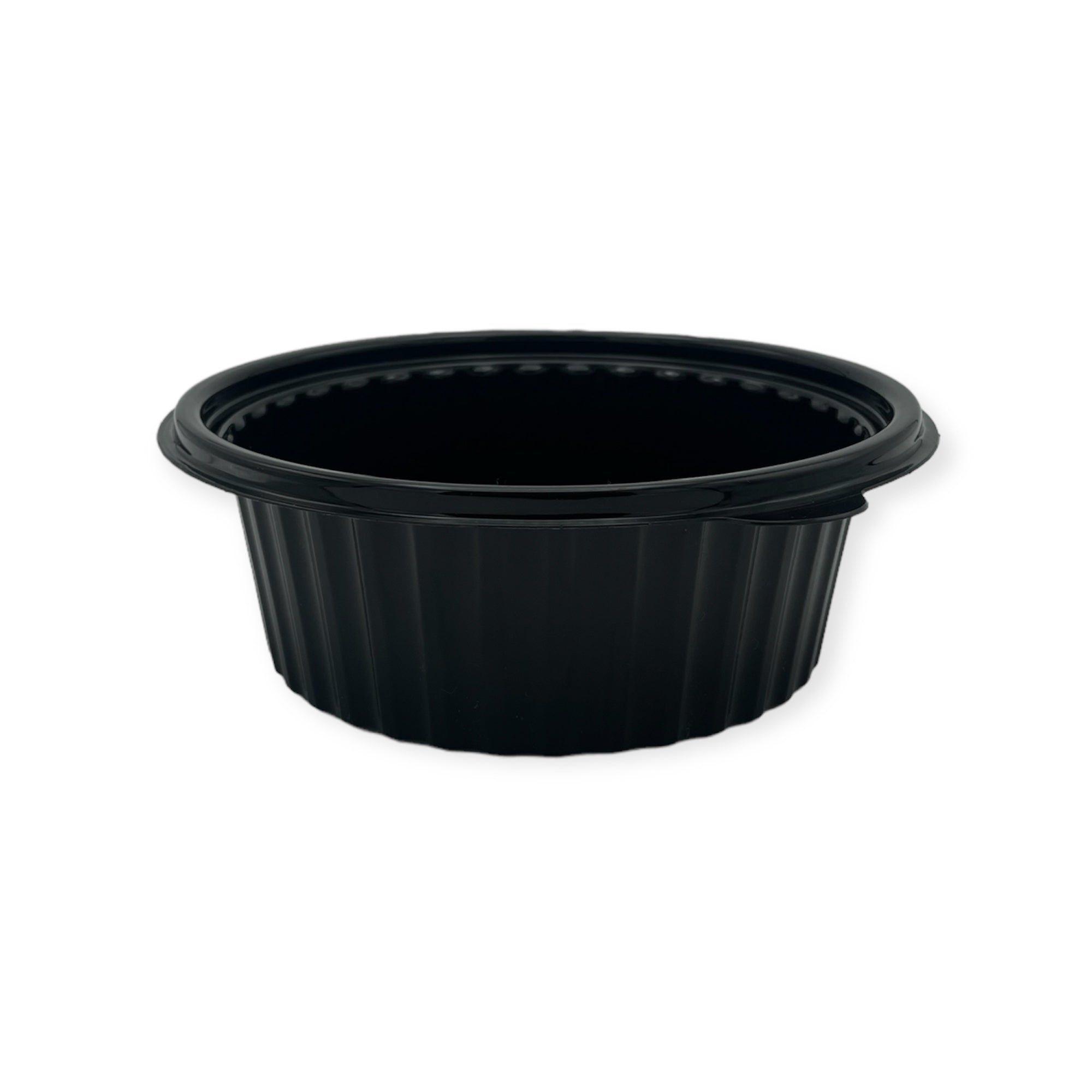 Somoplast [840] 500cc Round Black Container (Base only) – Food ...