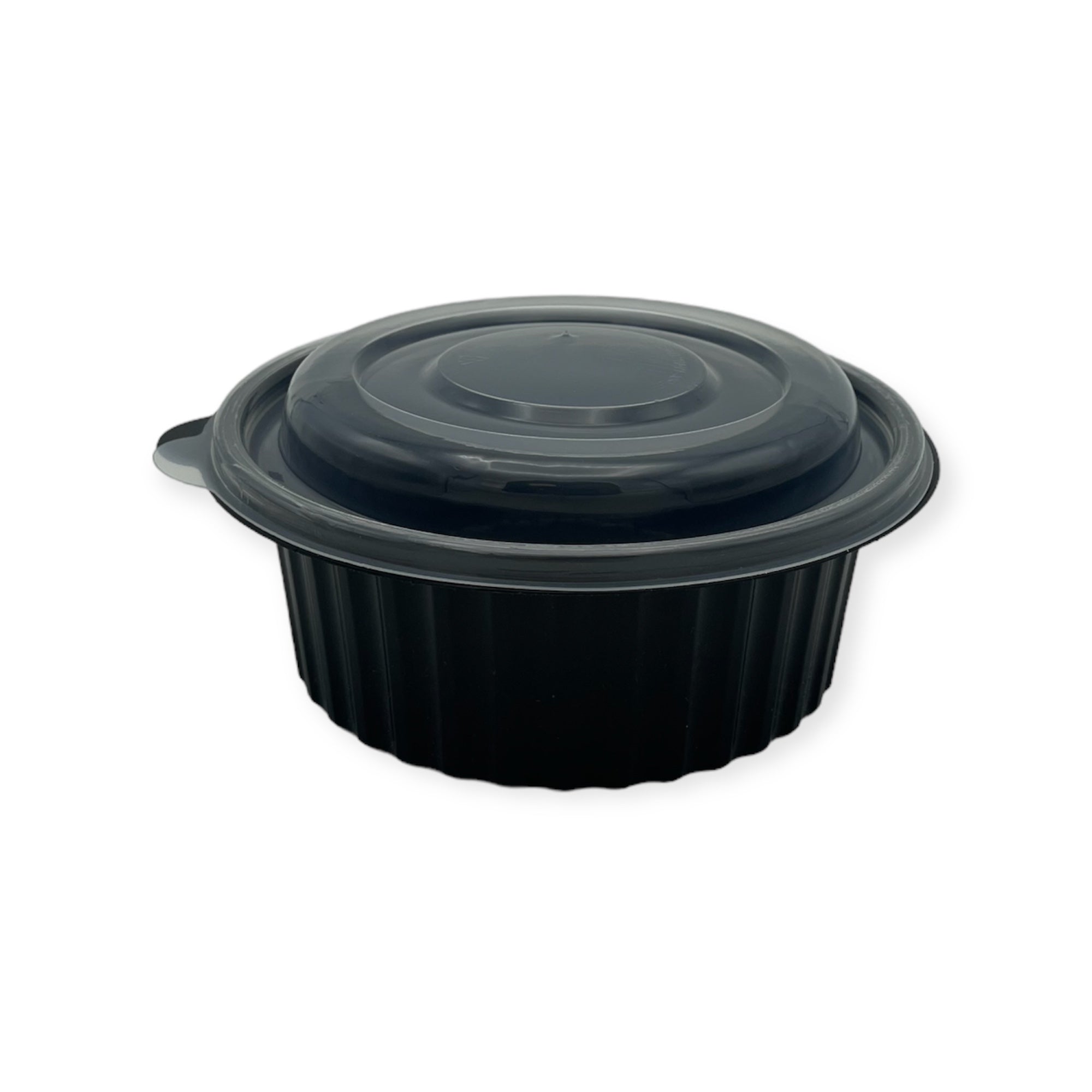 Somoplast [840] 500cc Round Black Container (Base only) – Food ...
