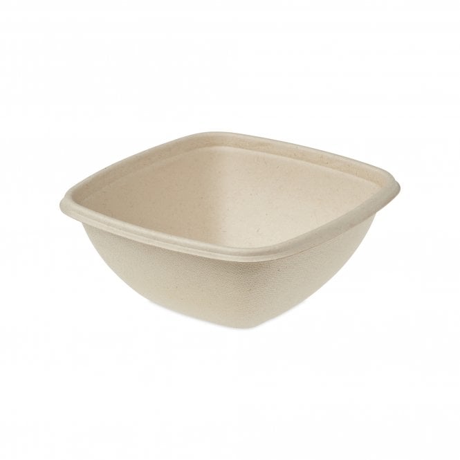 Sabert 500ml Small Square Pulp Bowl (Base) – Food Packaging Direct